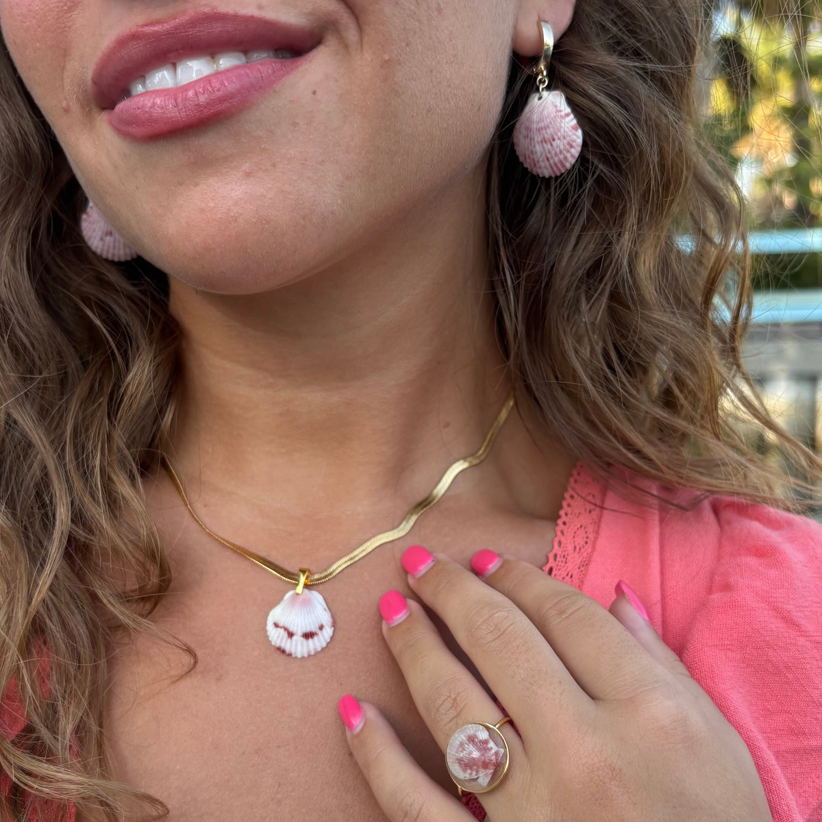 Mermaid Chain Necklace – Coastline Color